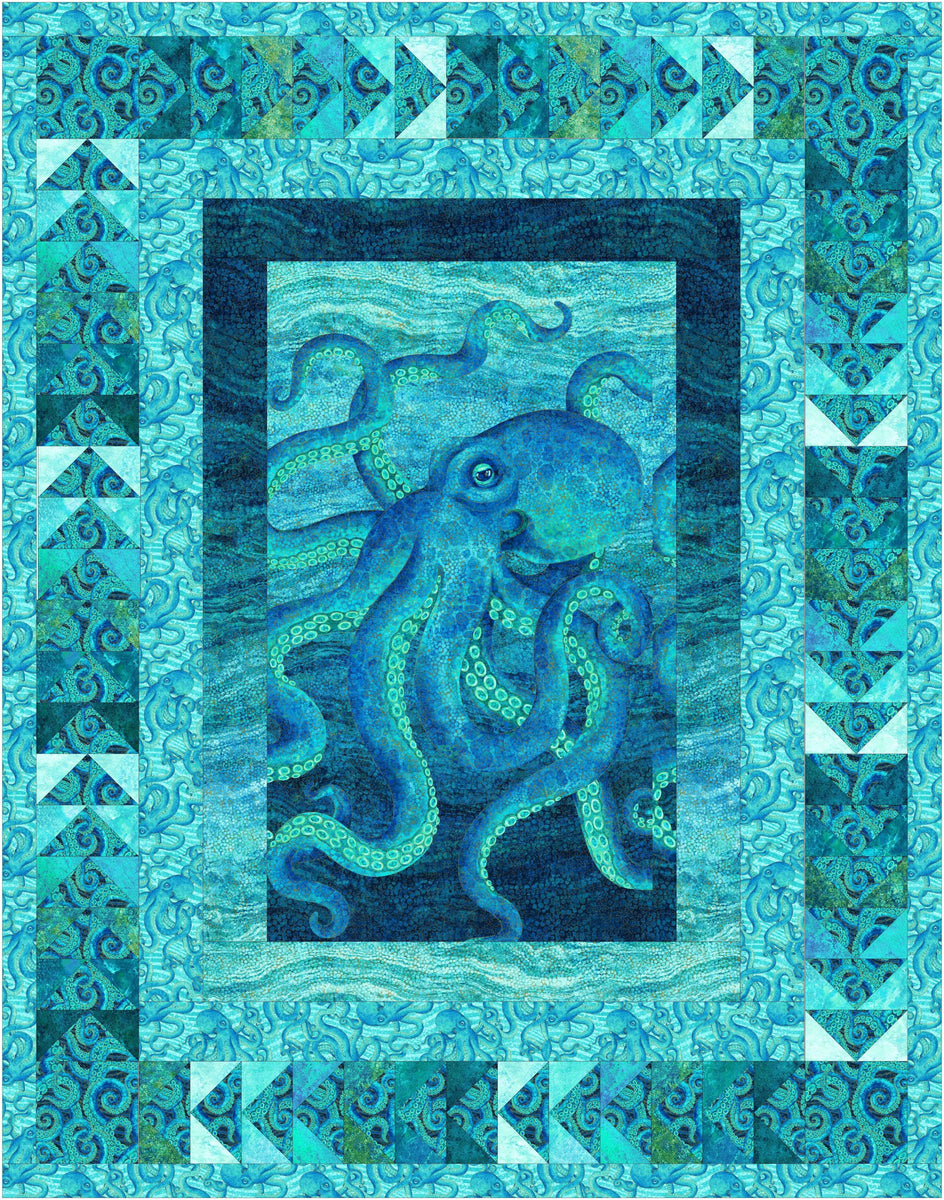 🍁Tidewaltz Octopus Quilt Pattern – Fabric Geek