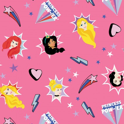🍁Disney Princesses Fat Quarter Bundle by Camelot Fabrics – Fabric Geek